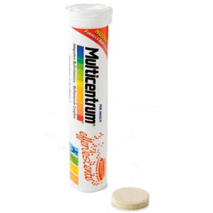 Distribuzione farmaceutica prodotto MULTICENTRUM 20CPR EFFERV Minsan: 938656927